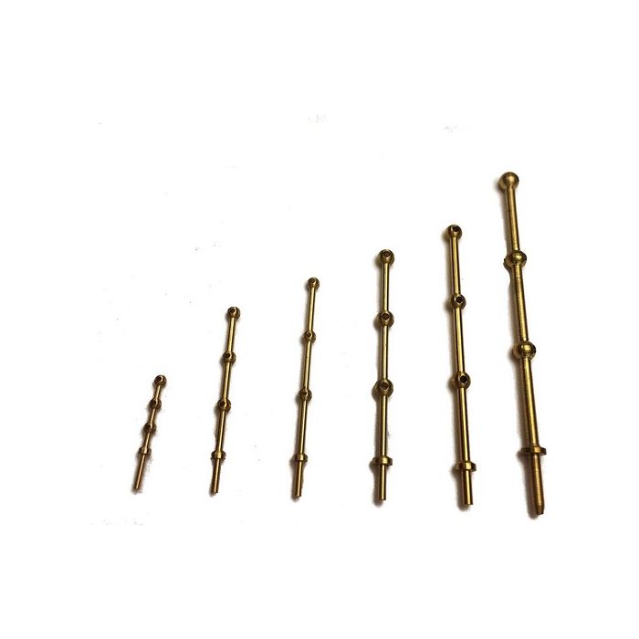 Caldercraft 3 Hole 15mm Brass Stanchion (10) RC Scale Model Boats & Ships
