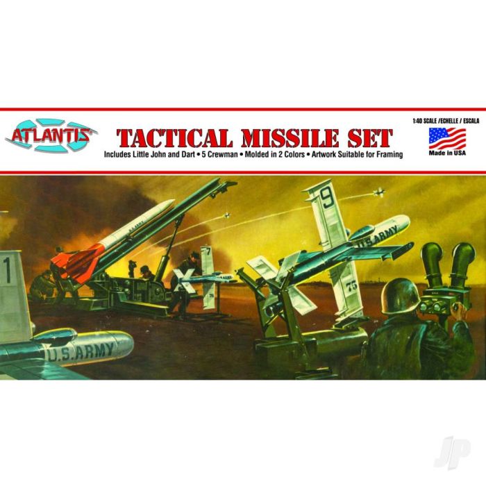 Atlantis Models 1:40 US Army Tactical Missile Set Plastic Model Kit