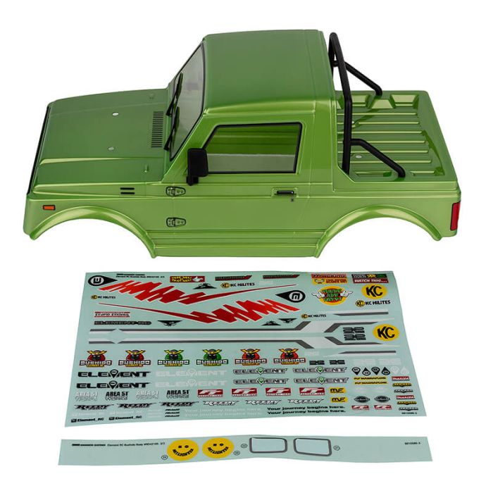 Element RC 1/10 Enduro Bushido Suzuki Samurai Style RC Car Body Shell ...