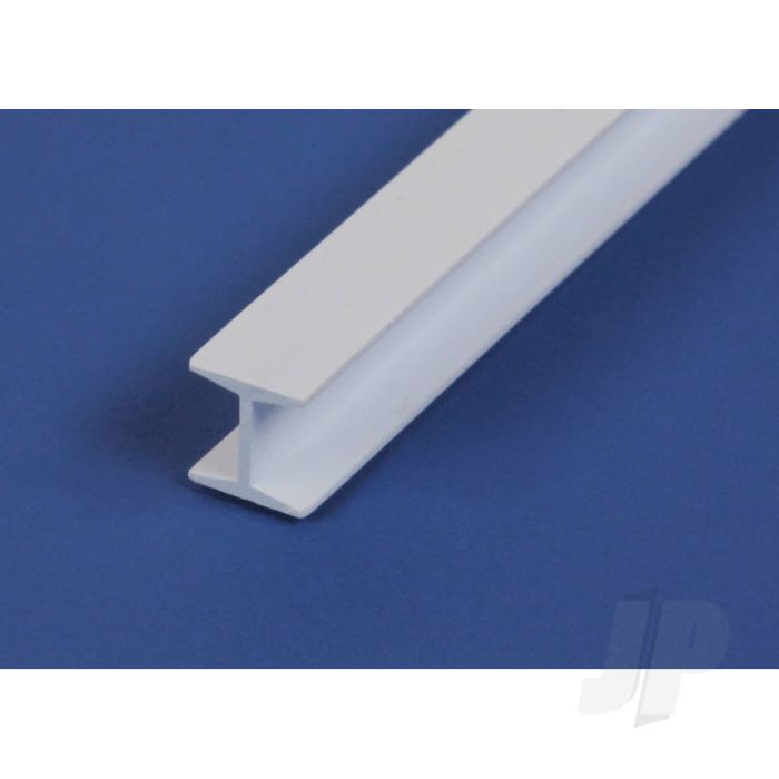 Evergreen 14in (35cm) Plastic H-Columns .250in (1/4in) (100 pack)