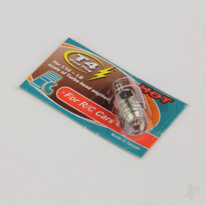 Force Glow Plug for Nitro Engines Turbo T4 Hot