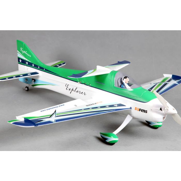 FMS Explorer F3A Sport RC Pattern Plane (1020mm) ARTF (no Tx/Rx/Batt ...