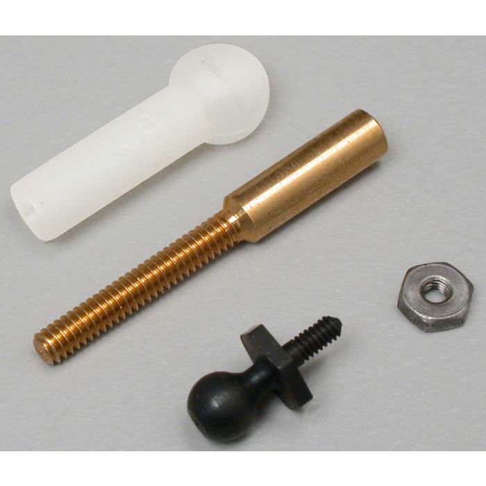 Great Planes 1/16" Solder Push Rod Threaded Ball Link Set (1) RC Plane ...