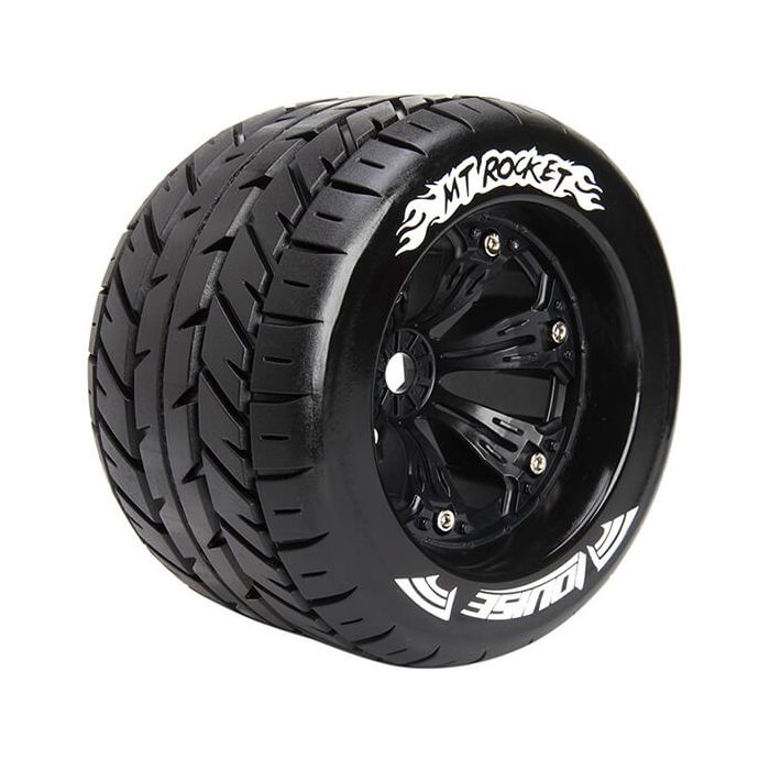 Louise RC MT-Pioneer 1/8 Sport 1/2 ET EP E-Revo F Wheels & Tyres (Pair)