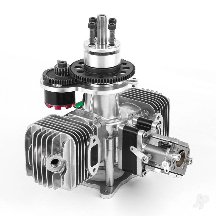 Stinger Engines 70cc Petrol 2-Stroke Twin Cylinder RC Engine w ...
