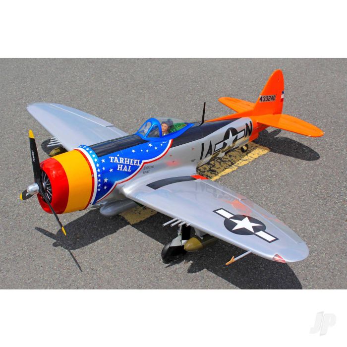 Seagull P-47 Thunderbolt, Tarheel Hal (30-38cc) 1.77m / 70in (71in) w ...