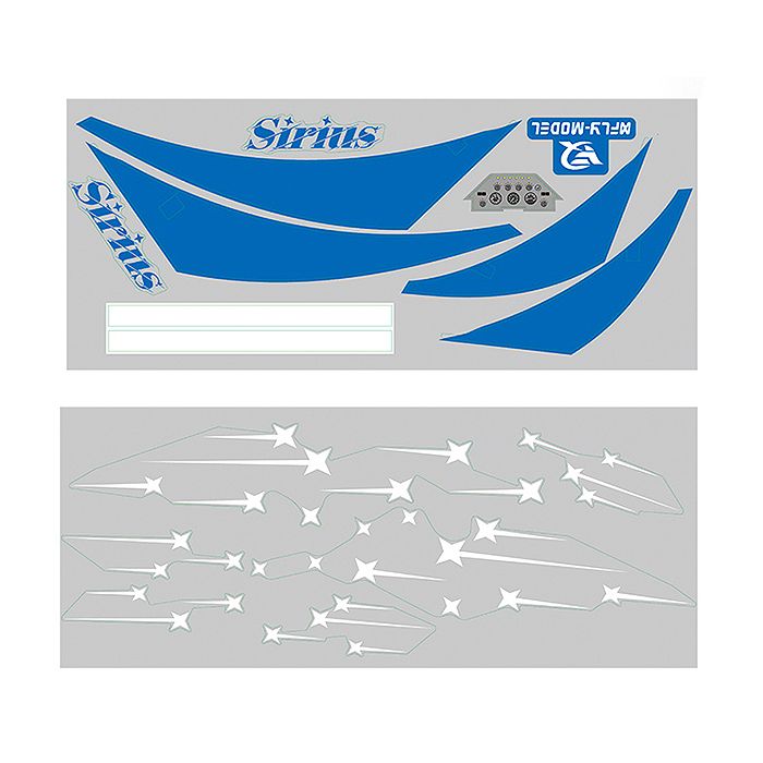 X-Fly Sirius Decal Sheet